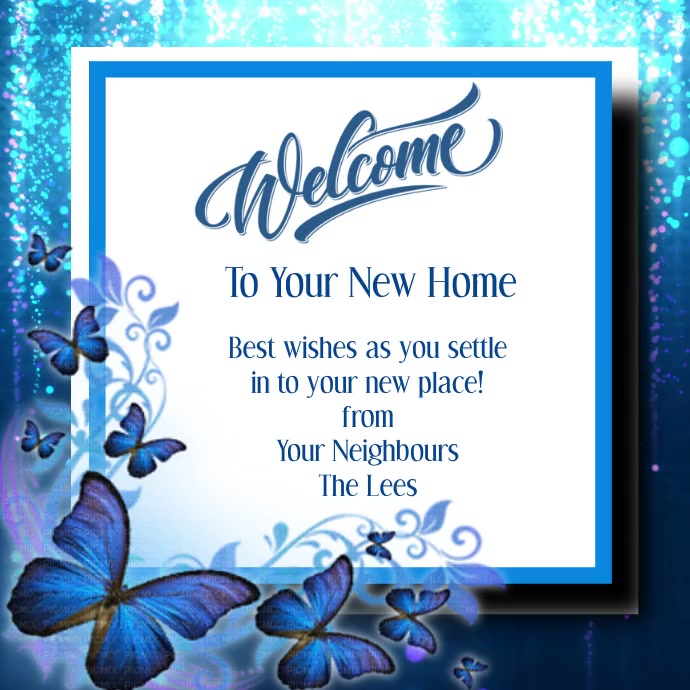Welcome to your new home Template | PosterMyWall