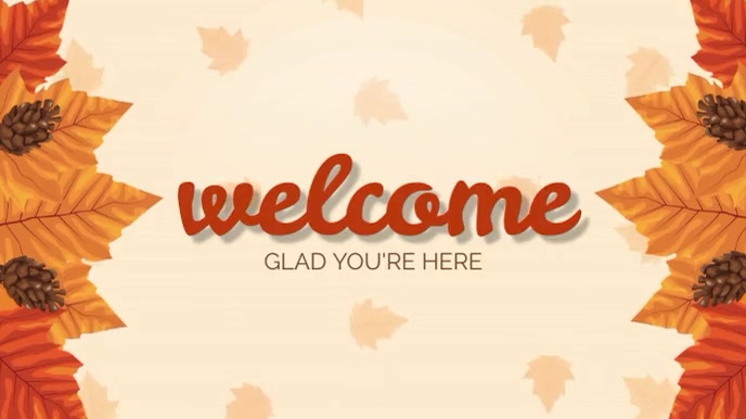 welcome video Template | PosterMyWall