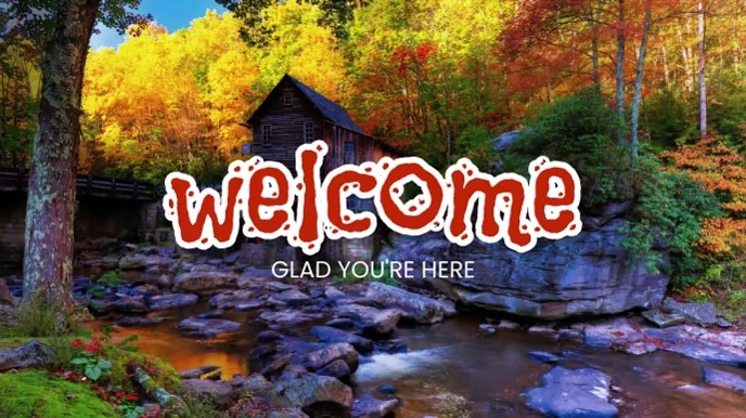 welcome video Template | PosterMyWall