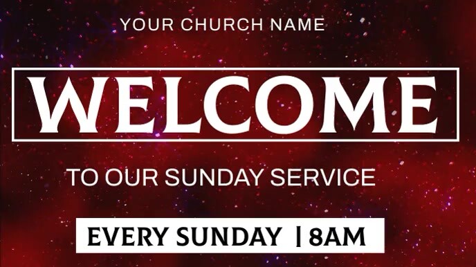 Welcome video template | PosterMyWall