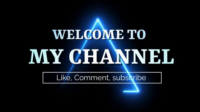 Welcome videos Template | PosterMyWall