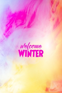 Welcome winter Template | PosterMyWall