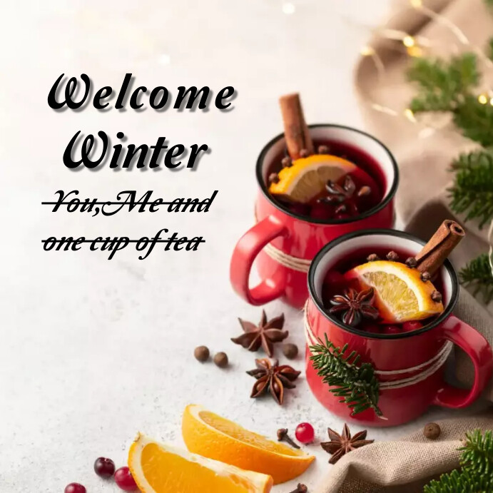 Welcome winter Template | PosterMyWall