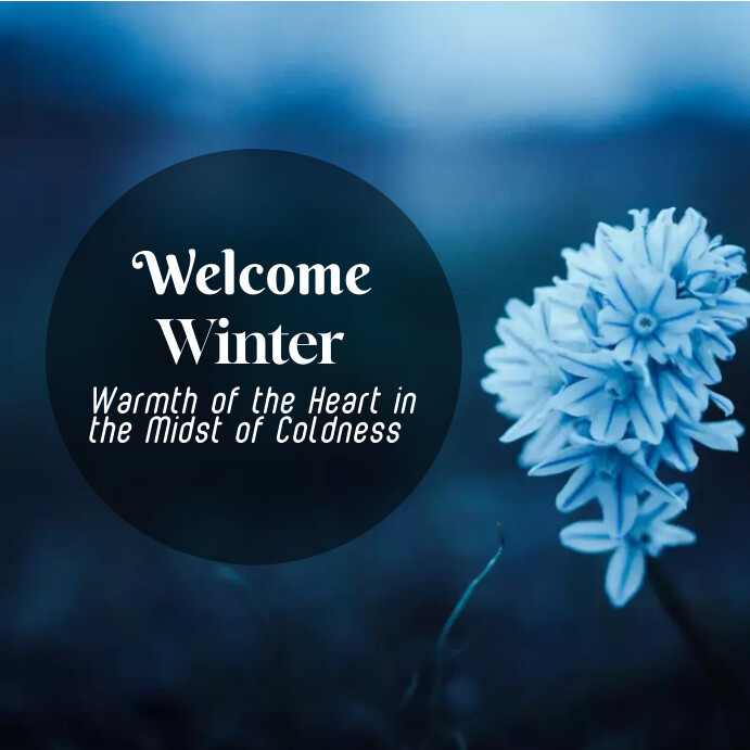 Welcome winter Template | PosterMyWall