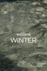 Welcome Winter Template | PosterMyWall