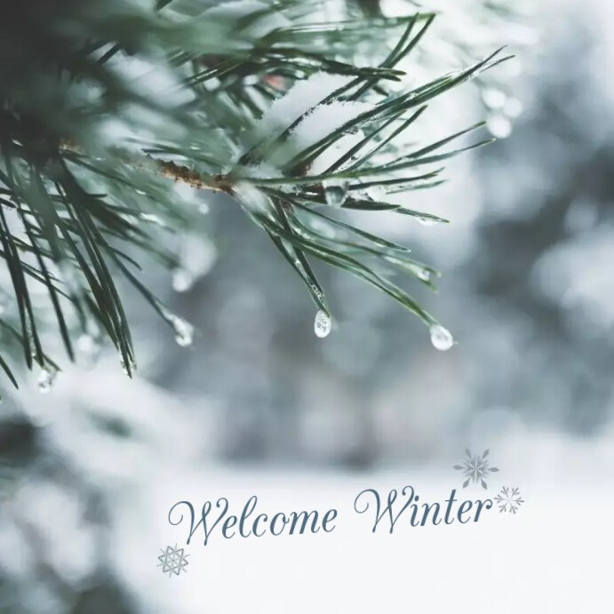 Copy of Welcome Winter Template | PosterMyWall