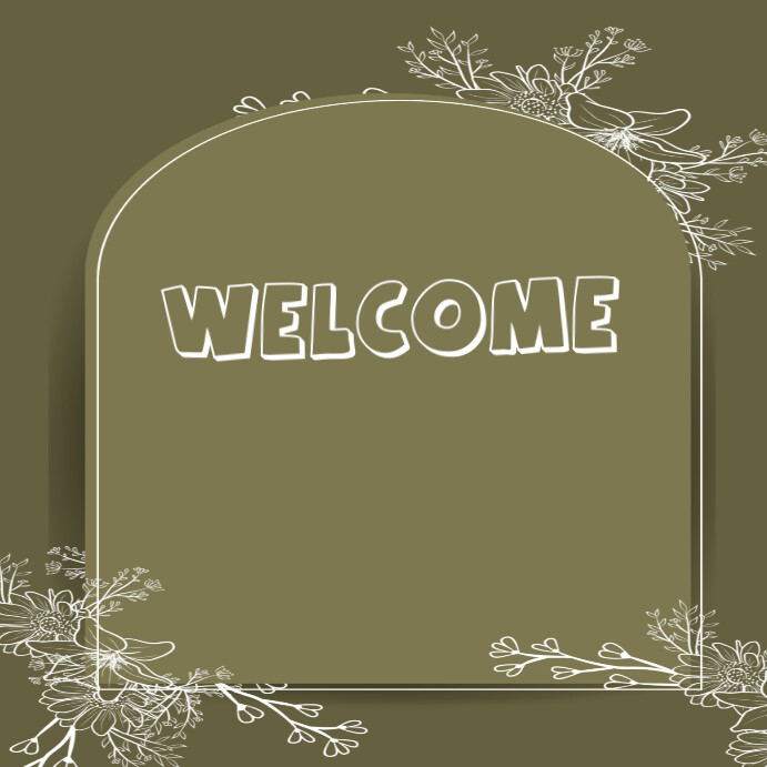 Welcome.instagramposter Template | PosterMyWall