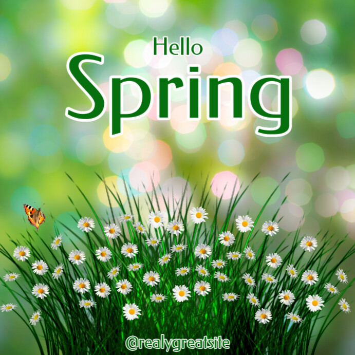 Copy of Welcoming The Spring March Instagram Post Instagram Post ...