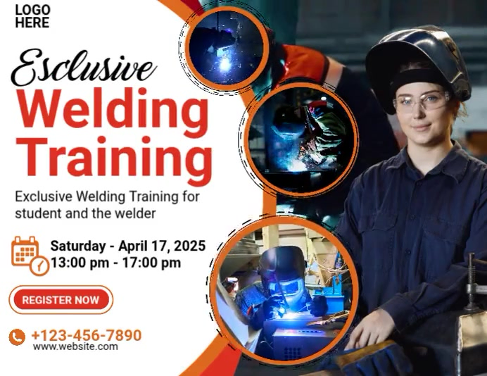 Welding Training Template | PosterMyWall