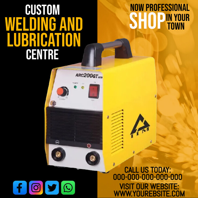 welding work Instagram story Template | PosterMyWall