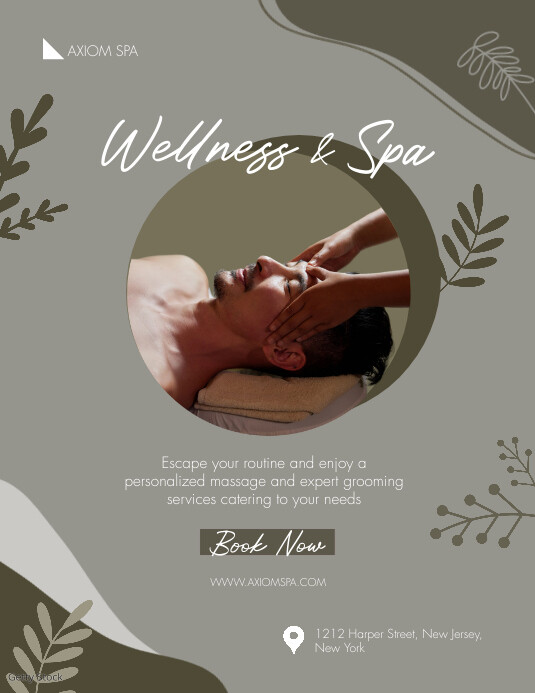 Wellness and Spa Flyer Template | PosterMyWall