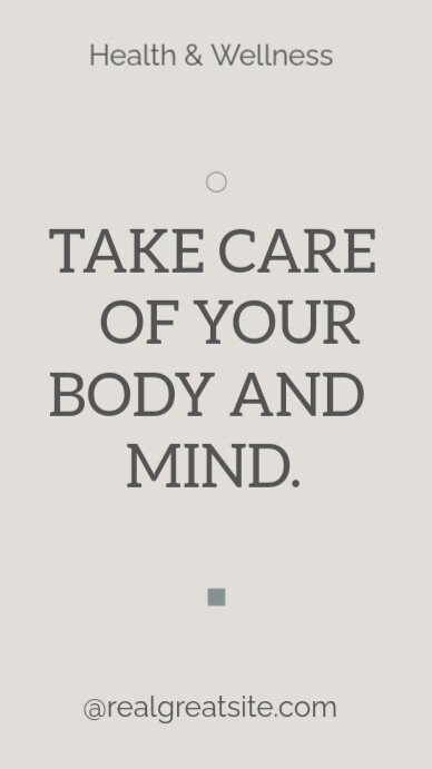Copy of Wellness design | PosterMyWall