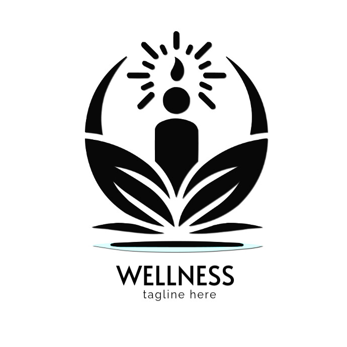 Plantilla de Wellness icon logo | PosterMyWall