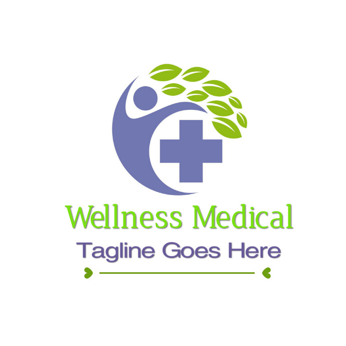 Wellness Medical Logo Template | PosterMyWall