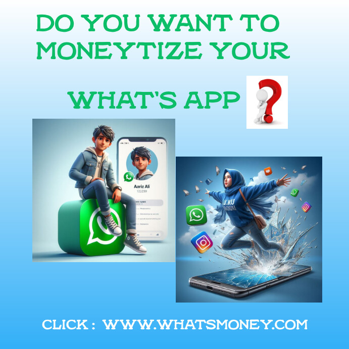 What's app design Template | PosterMyWall