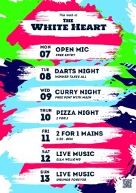 Instagram What's on Colour Blast Template | PosterMyWall