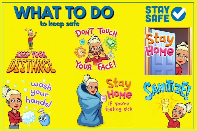 What To Do to stay safe Template | PosterMyWall