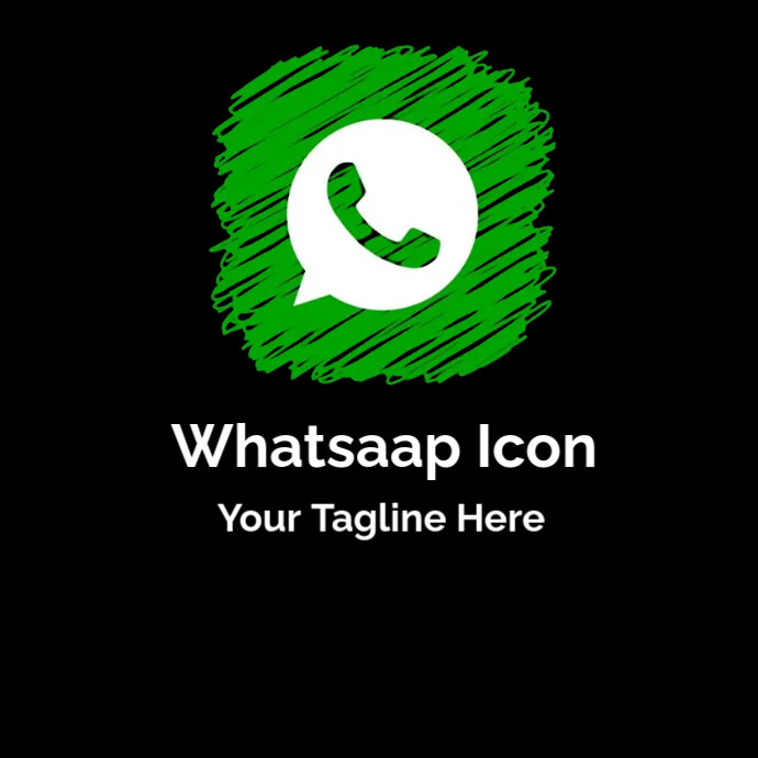 whatsaap logo Templat | PosterMyWall