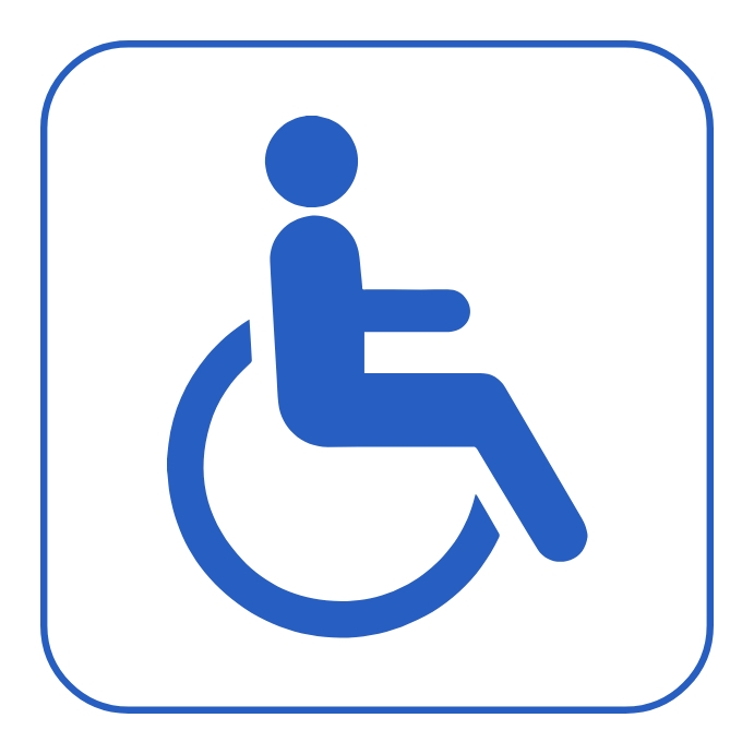 Blue Disabled Logo