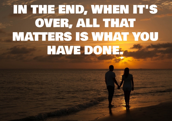 WHEN IT'S OVER QUOTE TEMPLATE | PosterMyWall