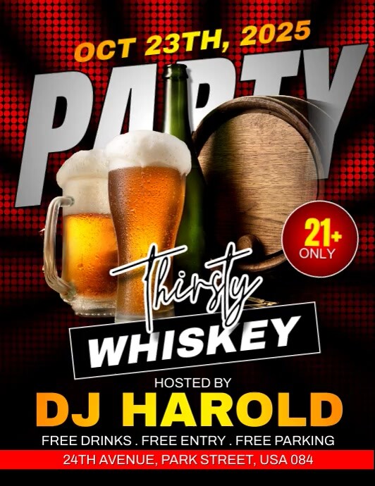 Whiskey Ads Template | PosterMyWall