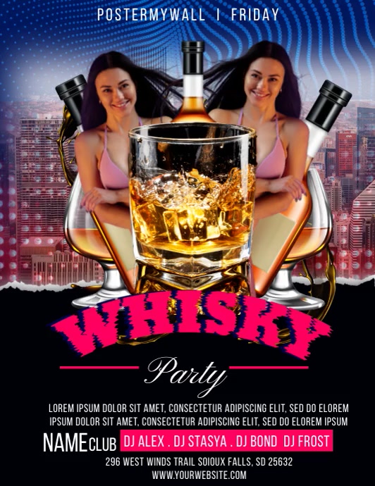 whisky party Template | PosterMyWall