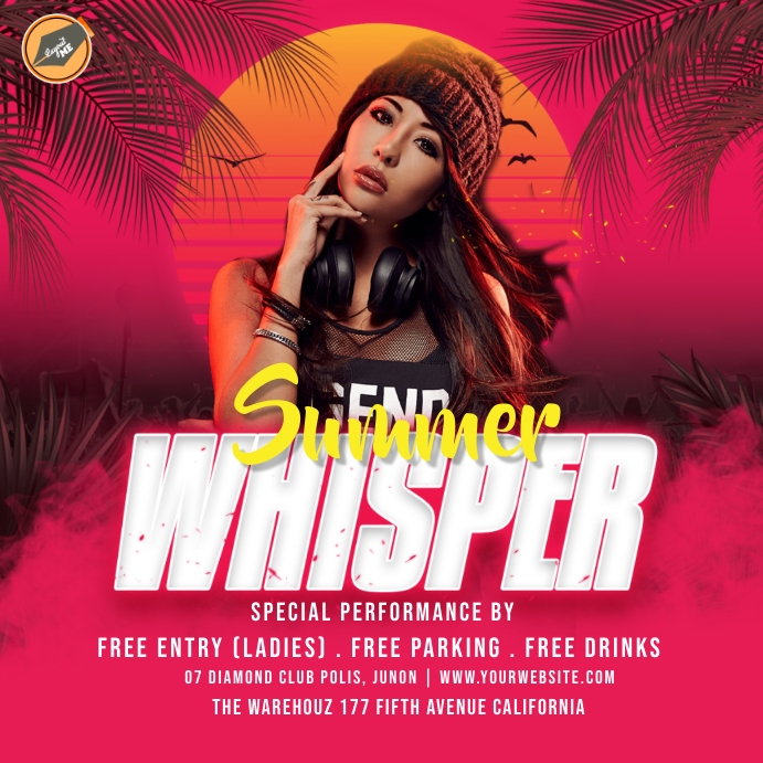 Plantilla de Whisper Night | PosterMyWall