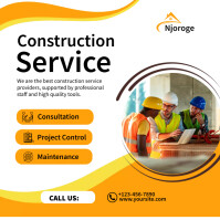 Construction ad template | PosterMyWall
