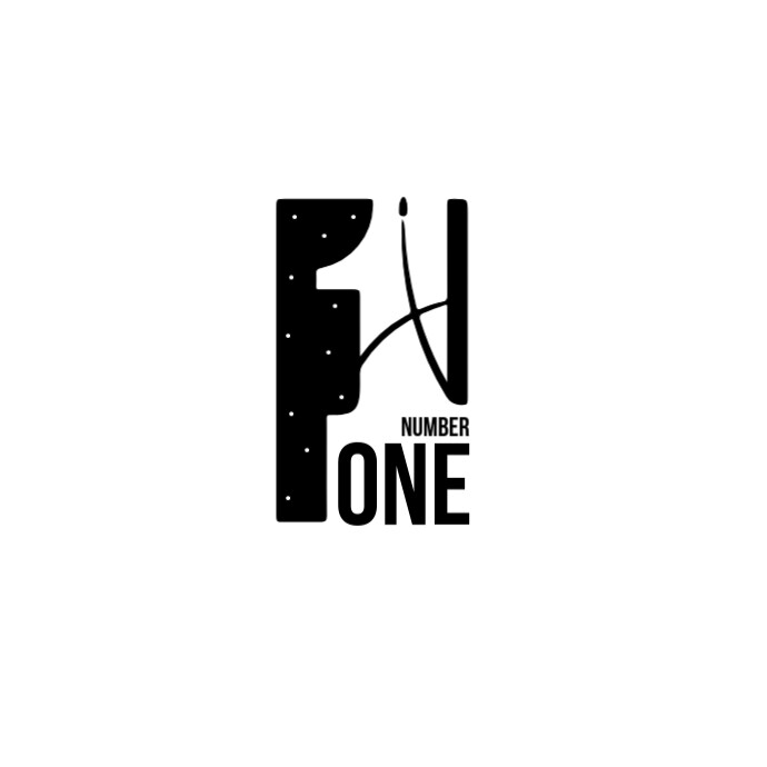 White 1 Logo/brand/business/elegant/unique/one/number/counting/word ...