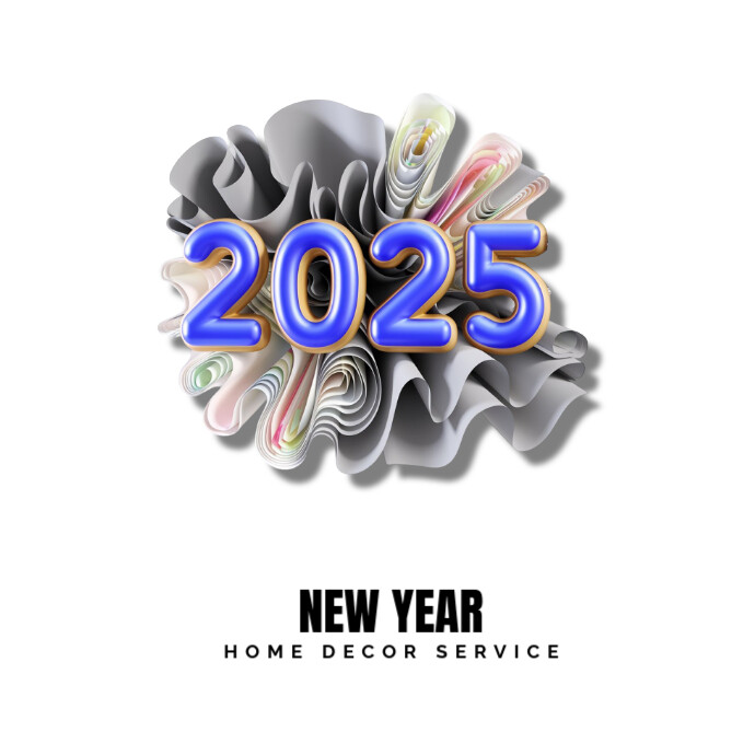 White 2025 Logo เทมเพลต | PosterMyWall