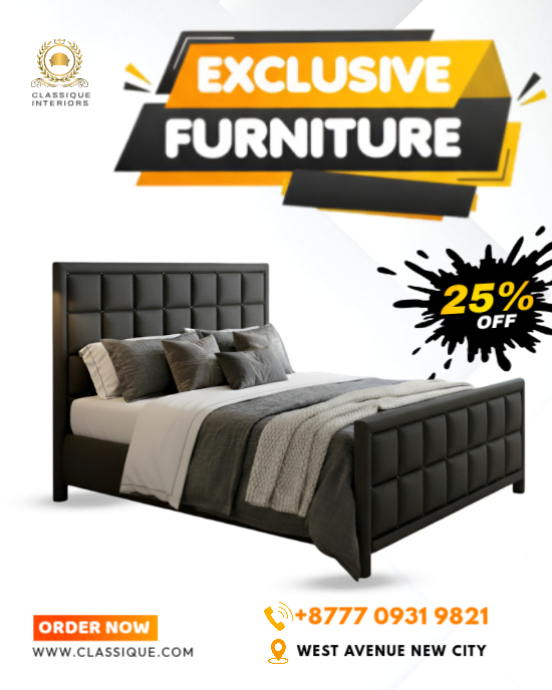 White 3d Bedroom Bed Set Sleeping King Size Beds Furniture Shop Ad Sale ...
