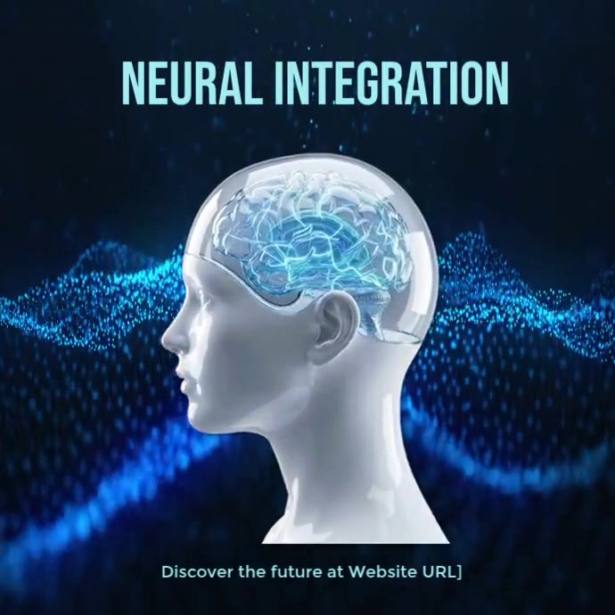Plantilla de White 3d Futuristic Dna Data & Biotech Ad Template ...