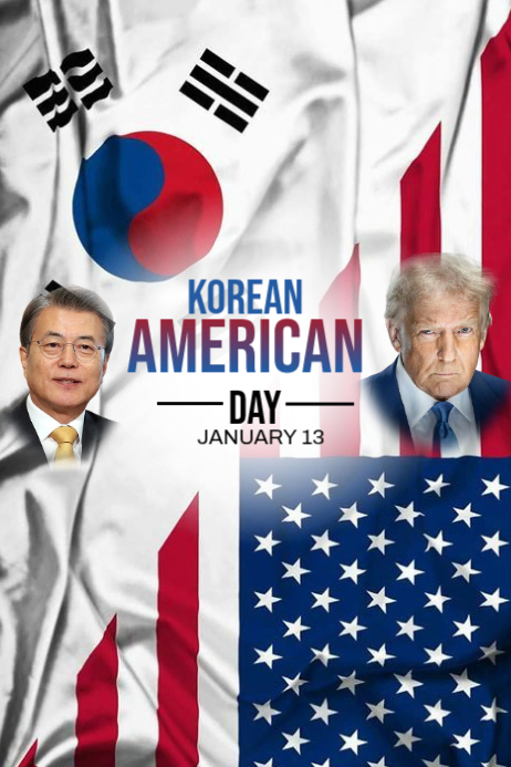 White 3d Korean Day Poster Template | PosterMyWall