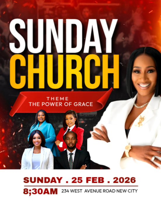 White 3d Sunday Church Service Women Ministry Pastor Prayer Event ...