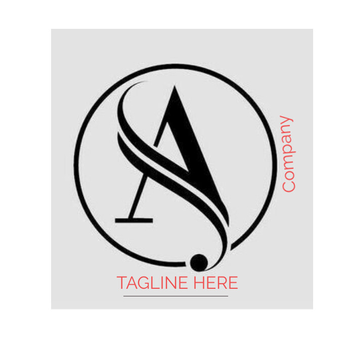 White Abstract Brand Identity Design Logo Template | PosterMyWall