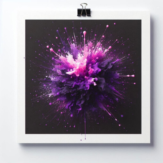 Copy of White Abstract Colour Art Instagram Post | PosterMyWall