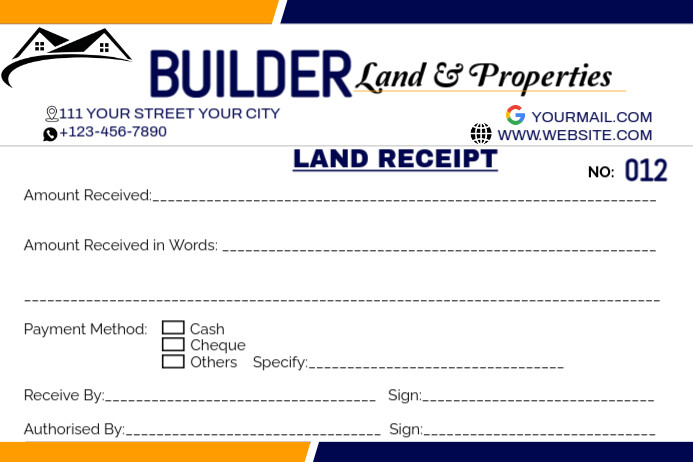 Plantilla de White Abstract Receipt Poster | PosterMyWall