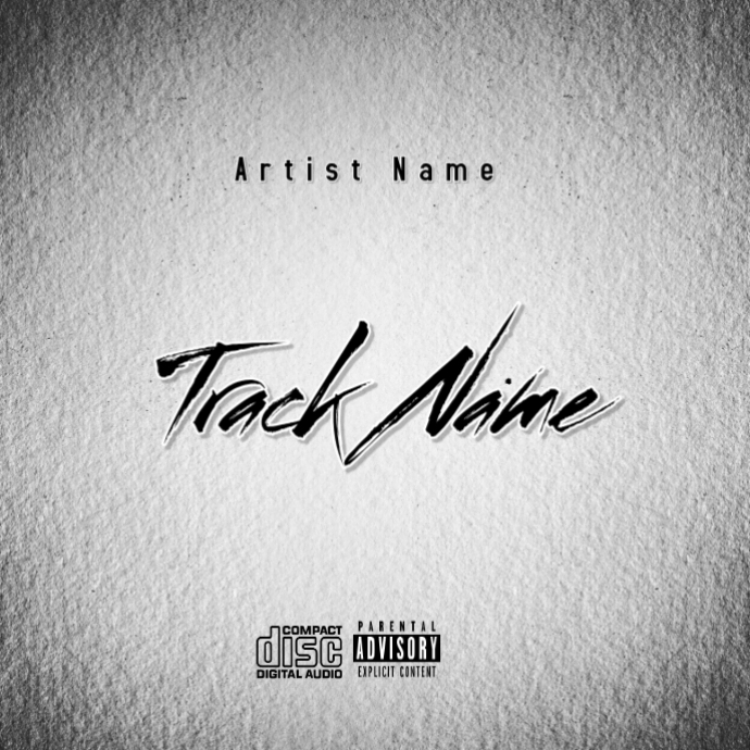 White Album Album Cover Template | PosterMyWall