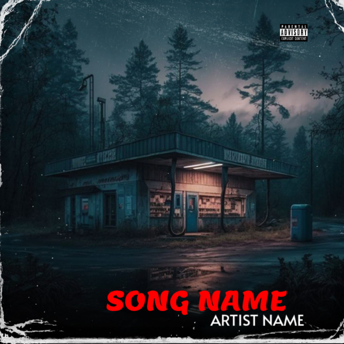 White Album Album Cover Template | PosterMyWall