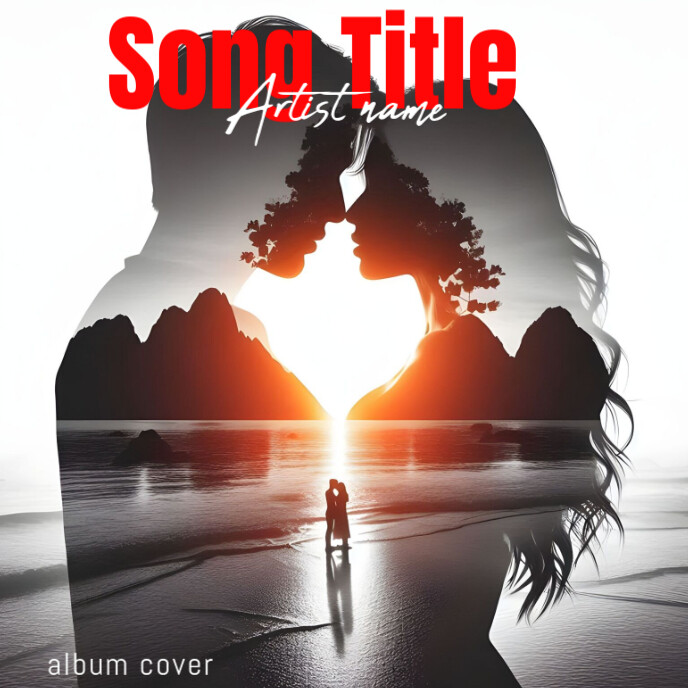 Copy of White Album Cover Design Template Album Cover | PosterMyWall