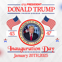 Presidential inauguration day 2025 Template | PosterMyWall