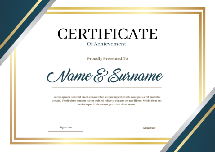 White and Blue Elegant Public Speaking Course Certificate Template ...