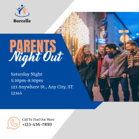 Parents' Night Out flyer Template | PosterMyWall