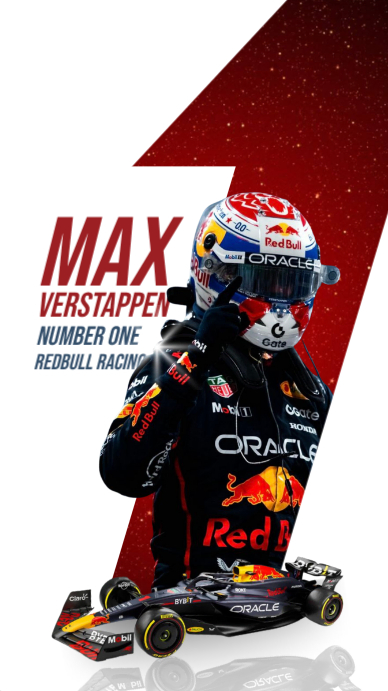 Max Verstappen Racing Template | PosterMyWall