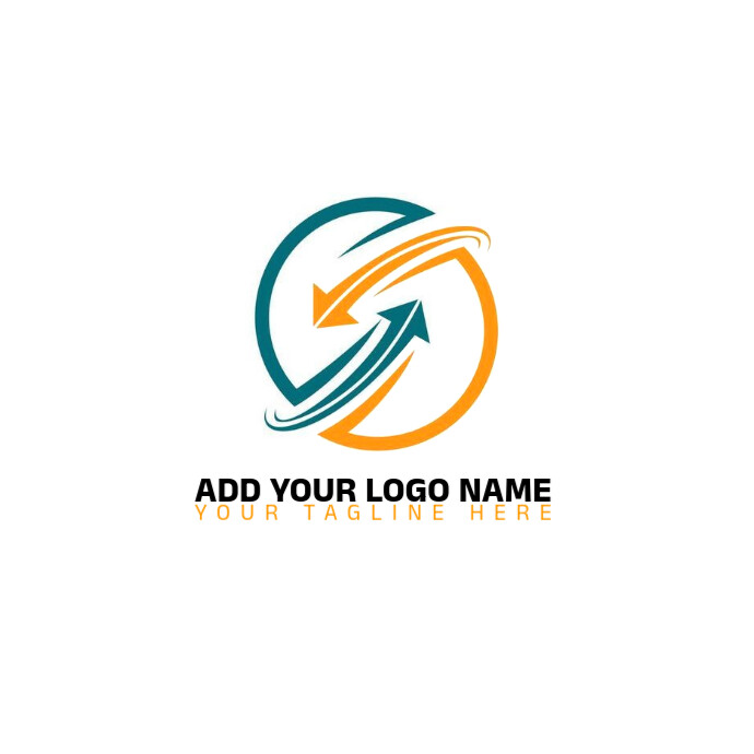 White Arrow Logo/recycling/round/business/monogram/symbolic/iconic Logo ...