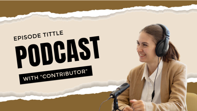 White Beige Modern & Minimalist Youtube Thumbnail Template Design ...