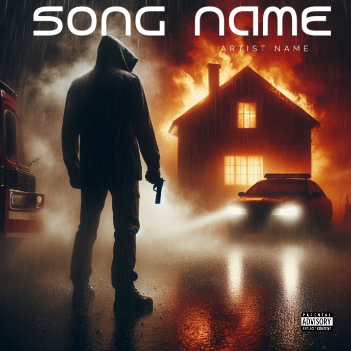 White Best Cover Album Music Art Trap Mixtape Rap Album Cover Template ...