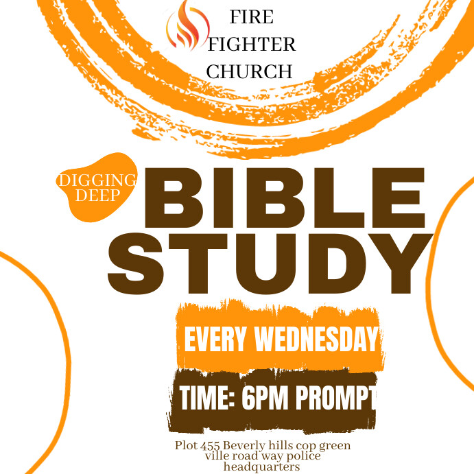 Plantilla de White Bible Study Instagram Post | PosterMyWall