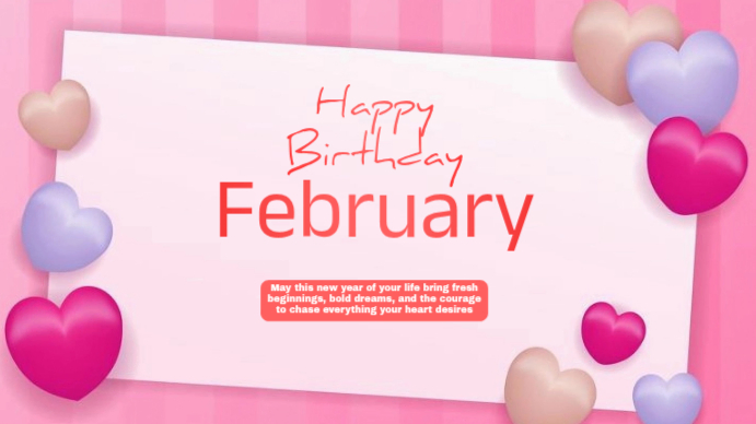 White Birthday Celebration Digital Display Template | PosterMyWall