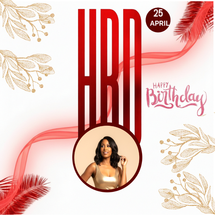 White Birthday Celebration Post Template | PosterMyWall